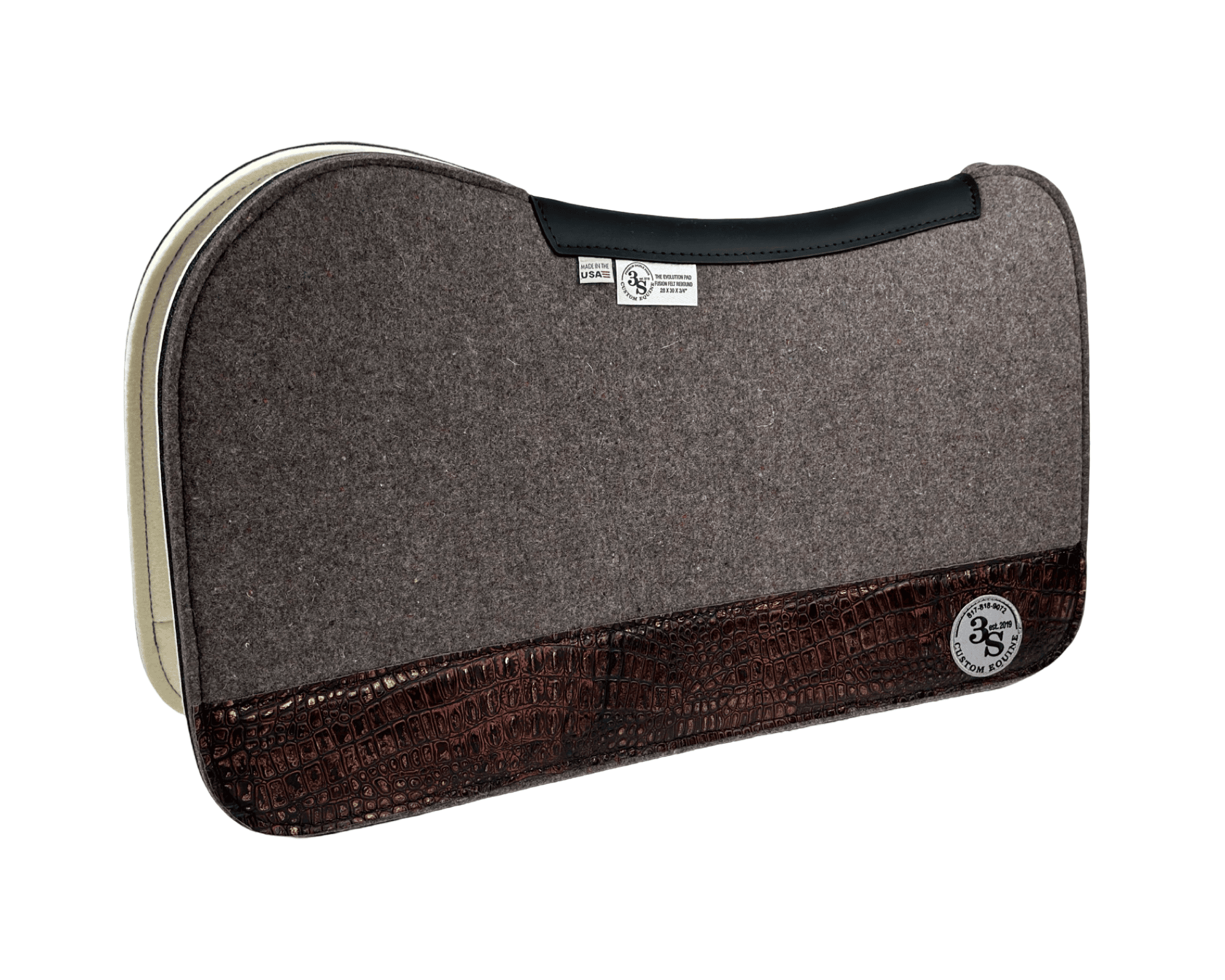 Evolution Pad – 28x30x3/4″ Fusion Felt REBOUND – #27 4″ Full Wear ...