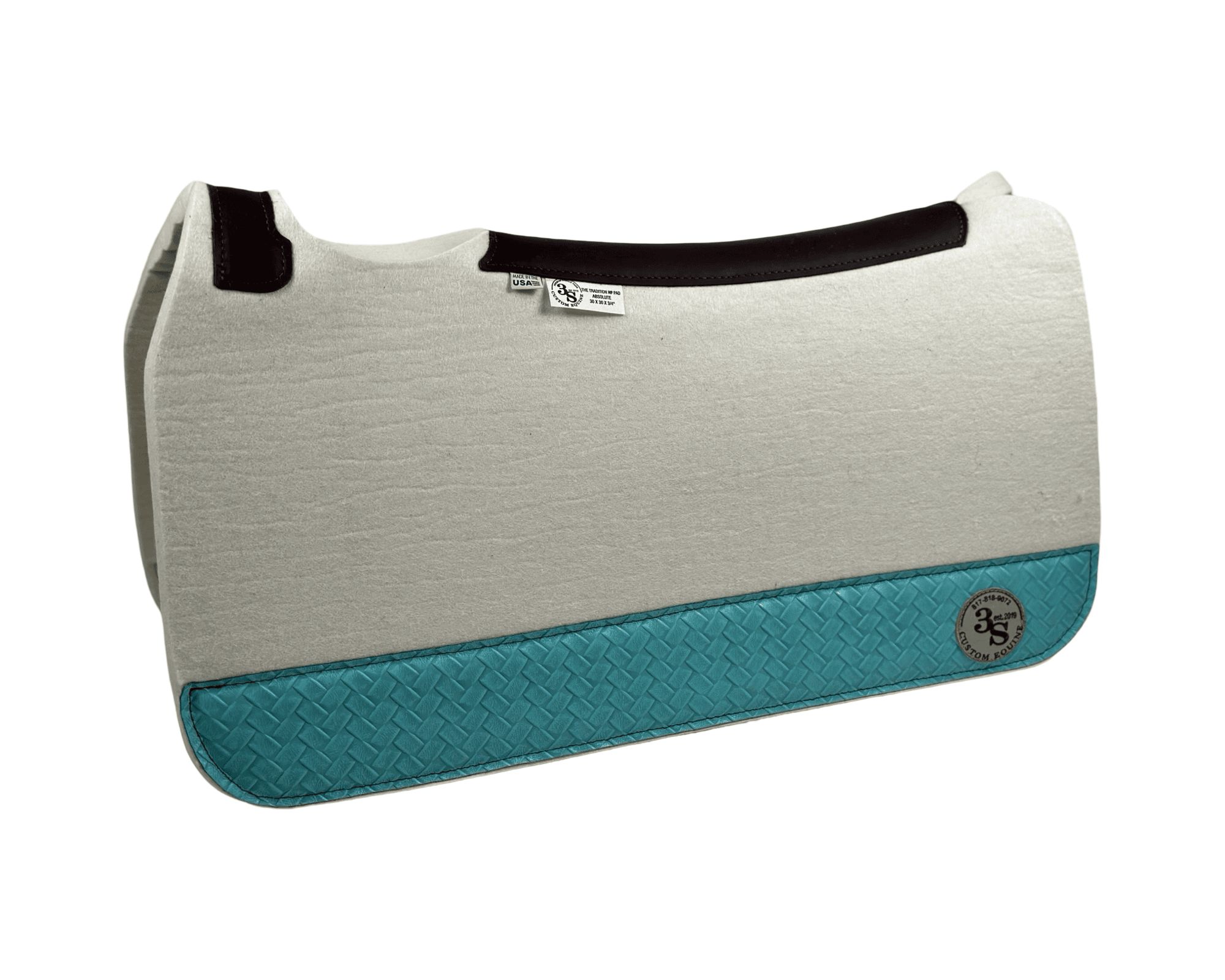 Tradition *HP* Pad – 30x30x3/4″ Absolute Wool – Cloud #22 4″ Full Wear ...